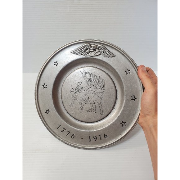 Dining | Vintage 17761976 Bicentennial Metal Embossed Commemorative ...